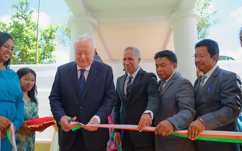 A new building for the Mérieux Foundation’s team in Madagascar and the ...